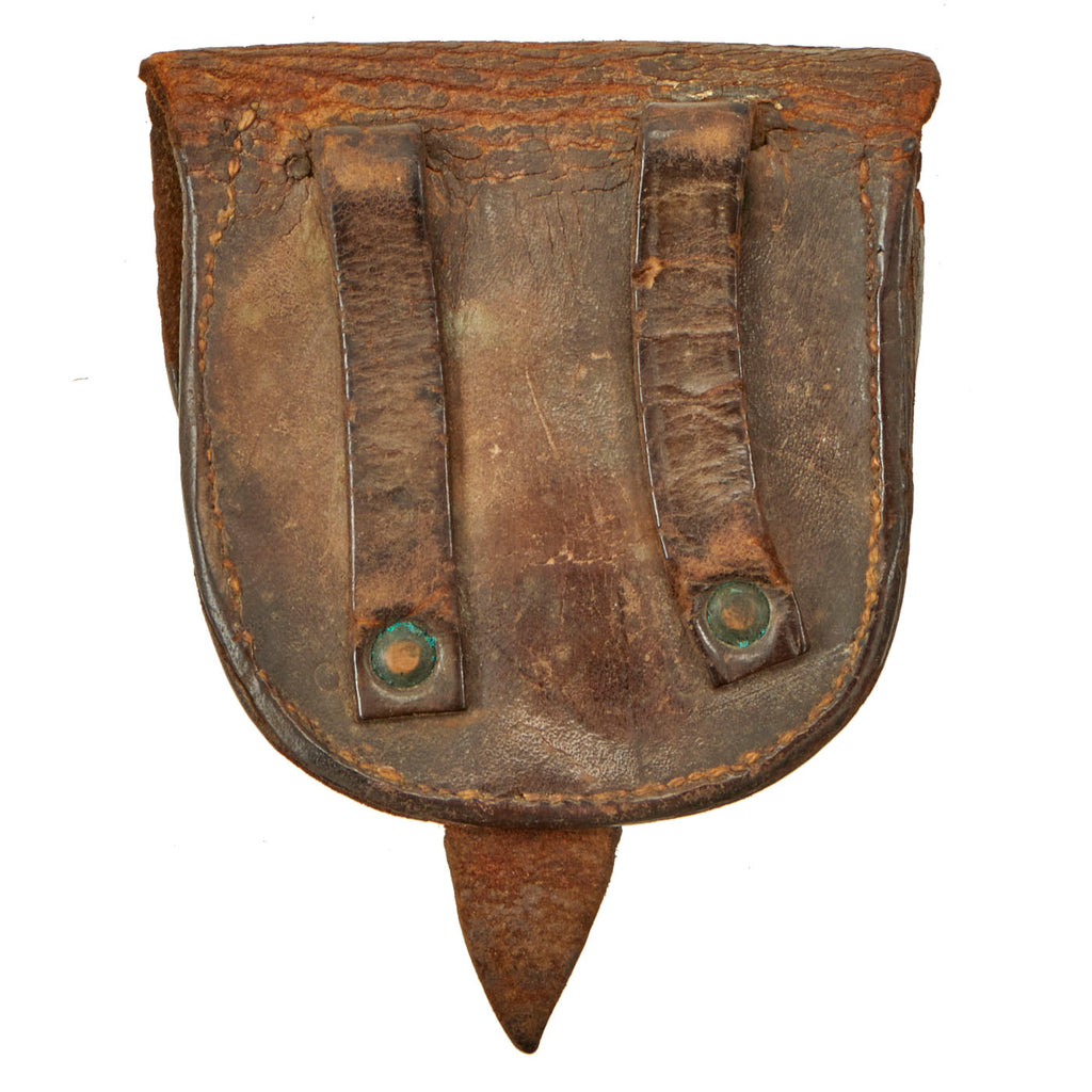 Original Rare U.S. Civil War Confederate Issue Percussion Cap Box Pouc ...