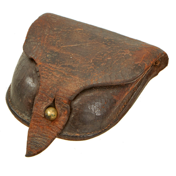 Original Rare U.S. Civil War Confederate Issue Percussion Cap Box Pouc ...