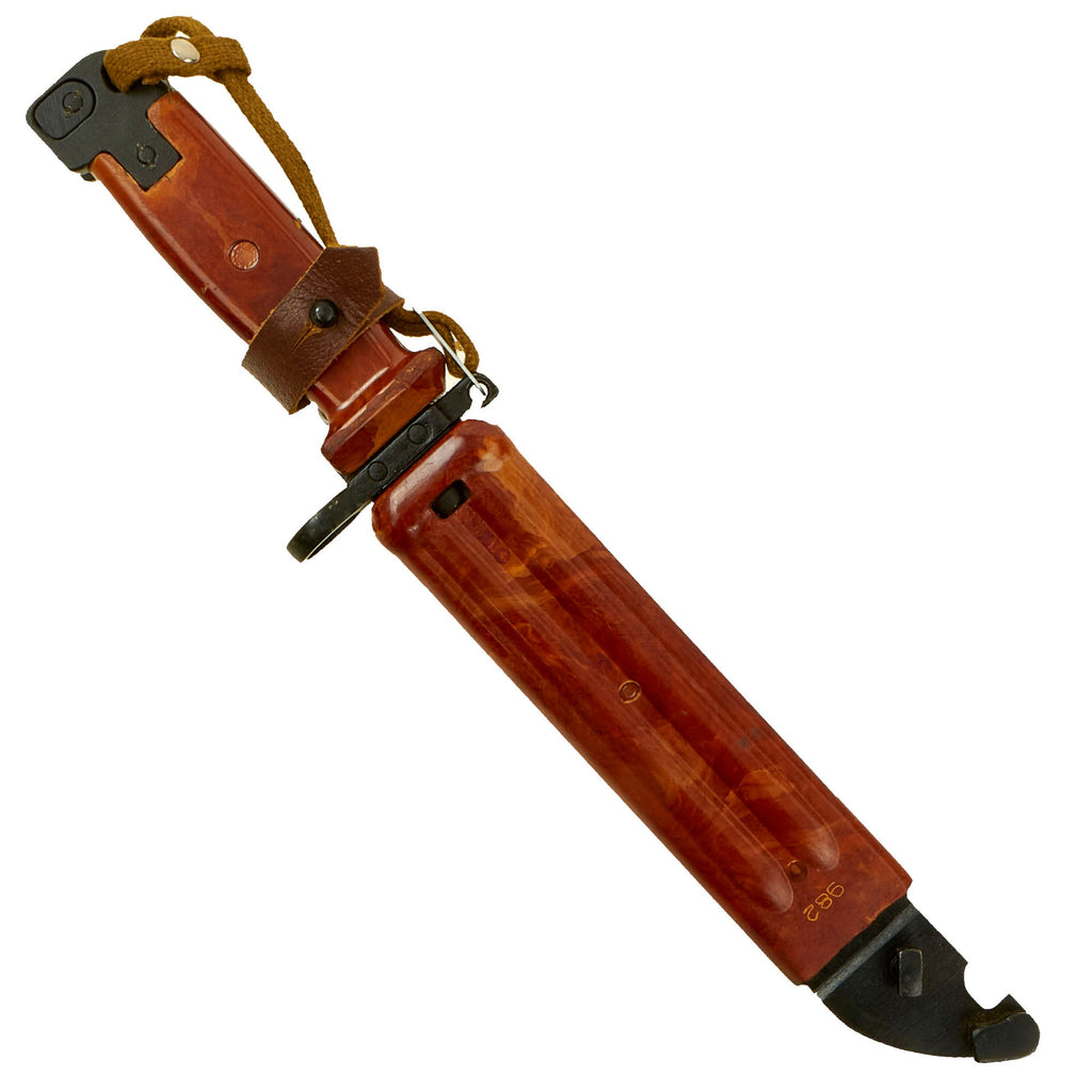 Original Soviet Union Cold War Era Type II AKM Bayonet and Scabbard by ...