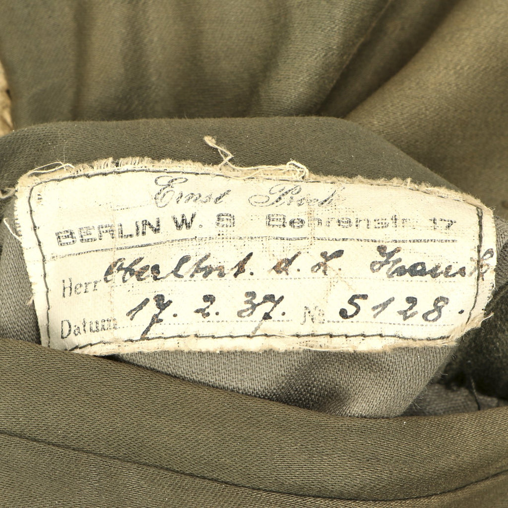Original German WWII Named Heer Colonel's Waffenrock Tunic with Tank D ...