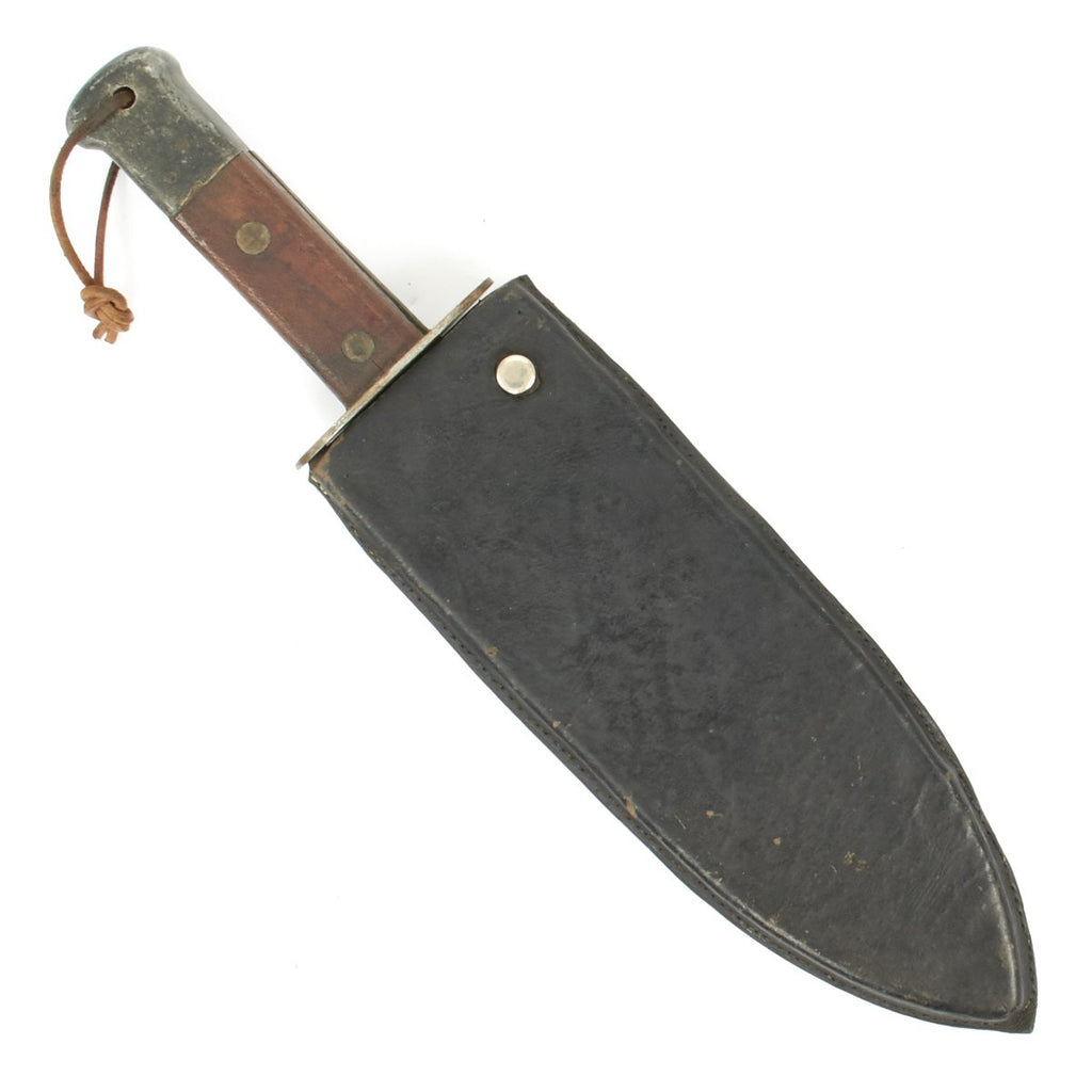 Original British WWII OSS Smatchet Heavy Fighting Knife with Scabbard ...