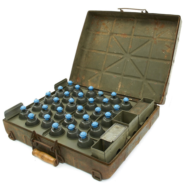Original German WWII M39 Egg Grenade Case with Original Internal Rack ...