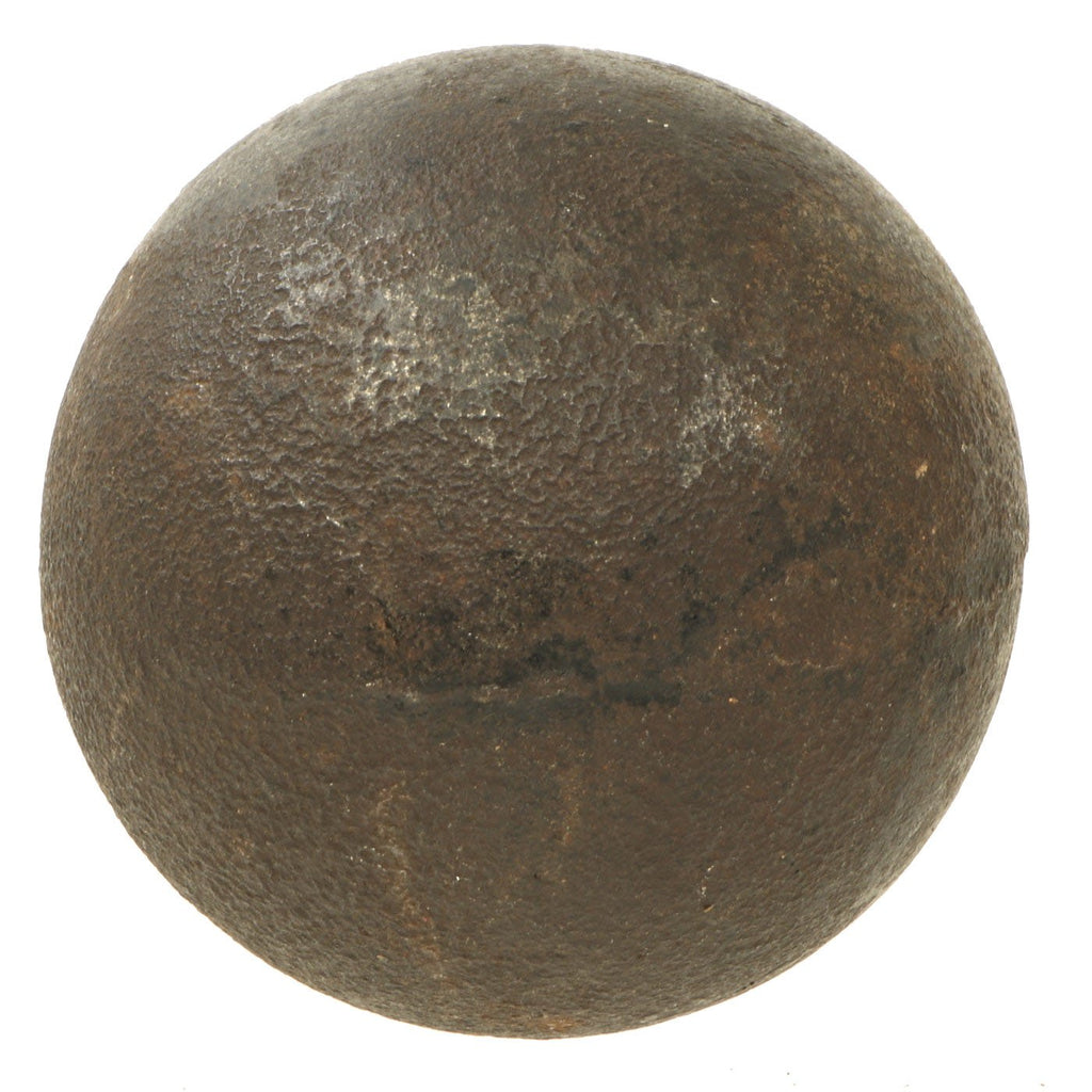 Original U.S. American Civil War 6lb Solid Shot Cannon Ball with Banne ...