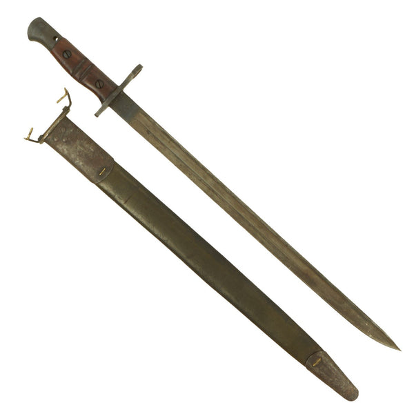 Original U.S. WWI M1917 Enfield Rifle Bayonet by Remington with Scabba ...