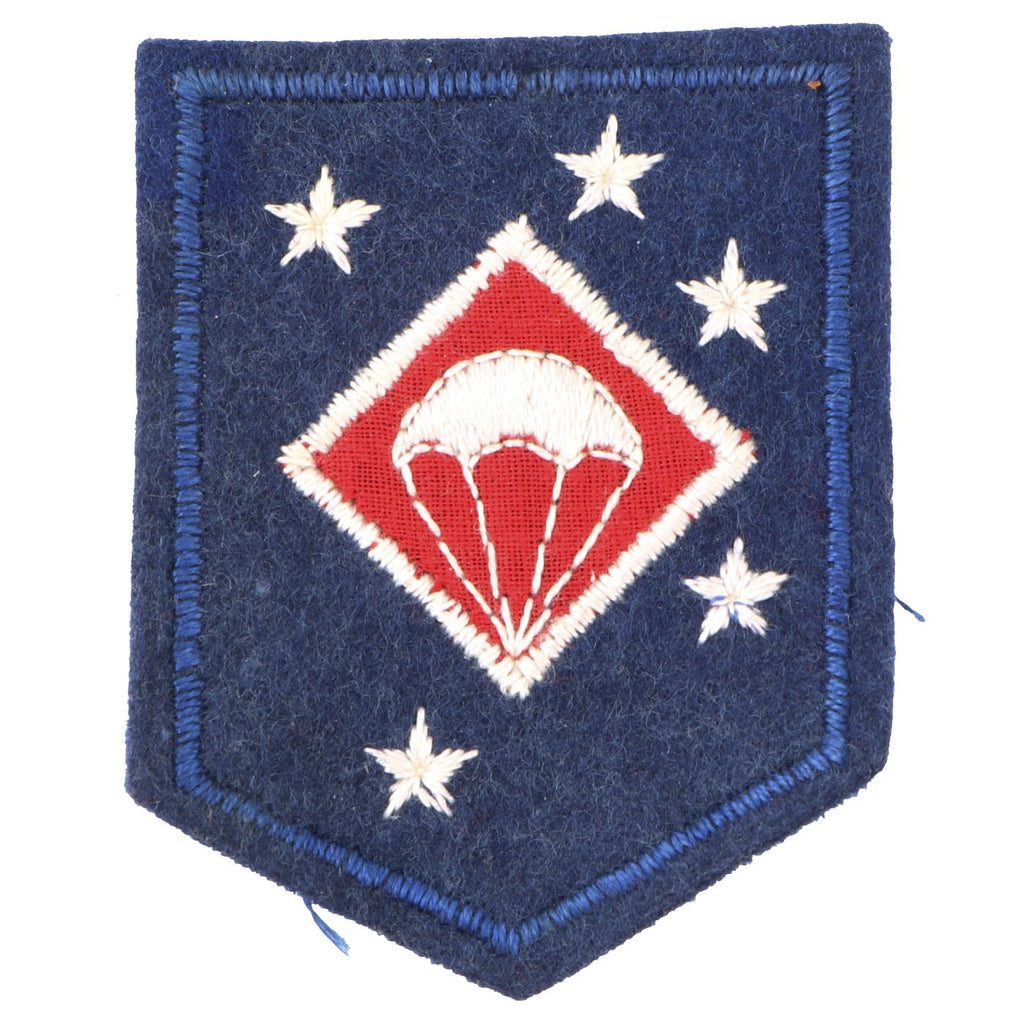 Original U.S. WWII USMC Paramarine 1st Parachute Battalion Patch by Ja ...