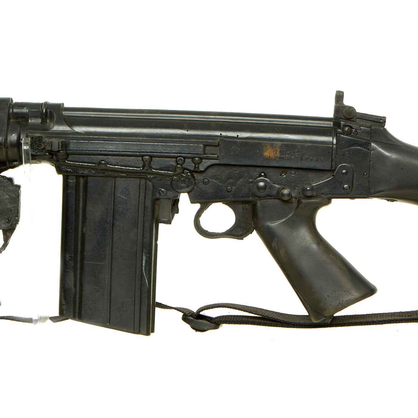Original Rubber Film Prop Springfield Armory SAR-48 FN FAL With Grenad ...