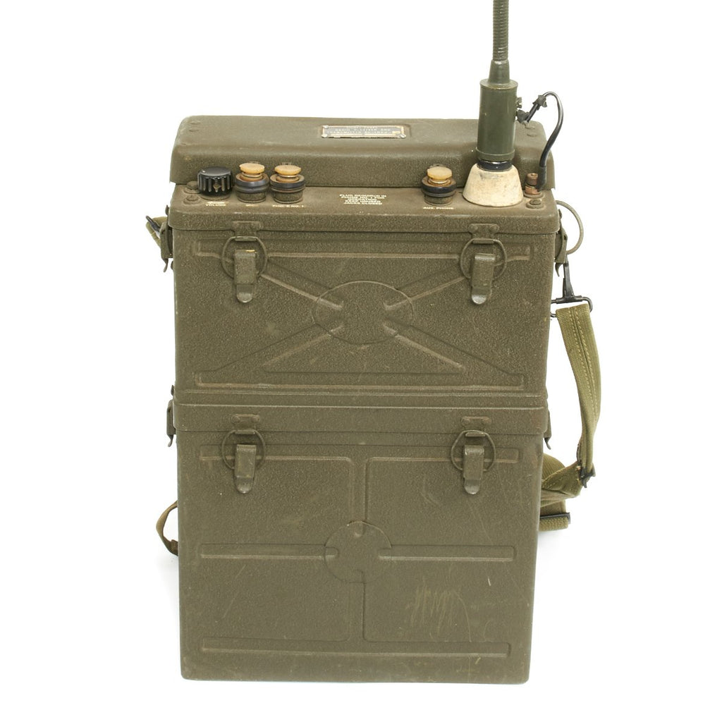 Original U.S. WWII BC-1000 Back Pack Radio - Dated 1944 – International ...