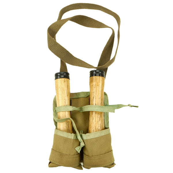 Original Vietnam War Chinese Type 67 Set of Two Training Stick Grenade ...