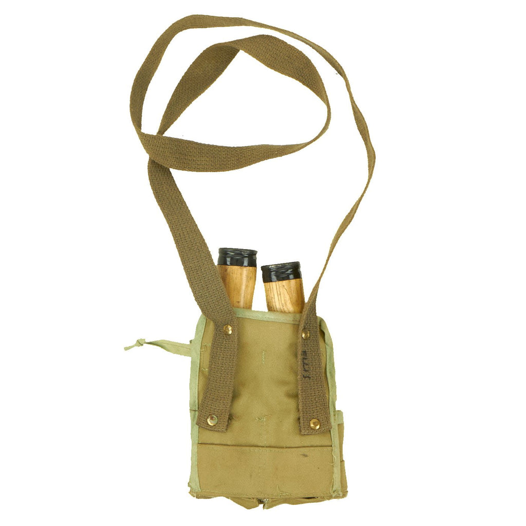 Original Vietnam War Chinese Type 67 Set of Two Training Stick Grenade ...