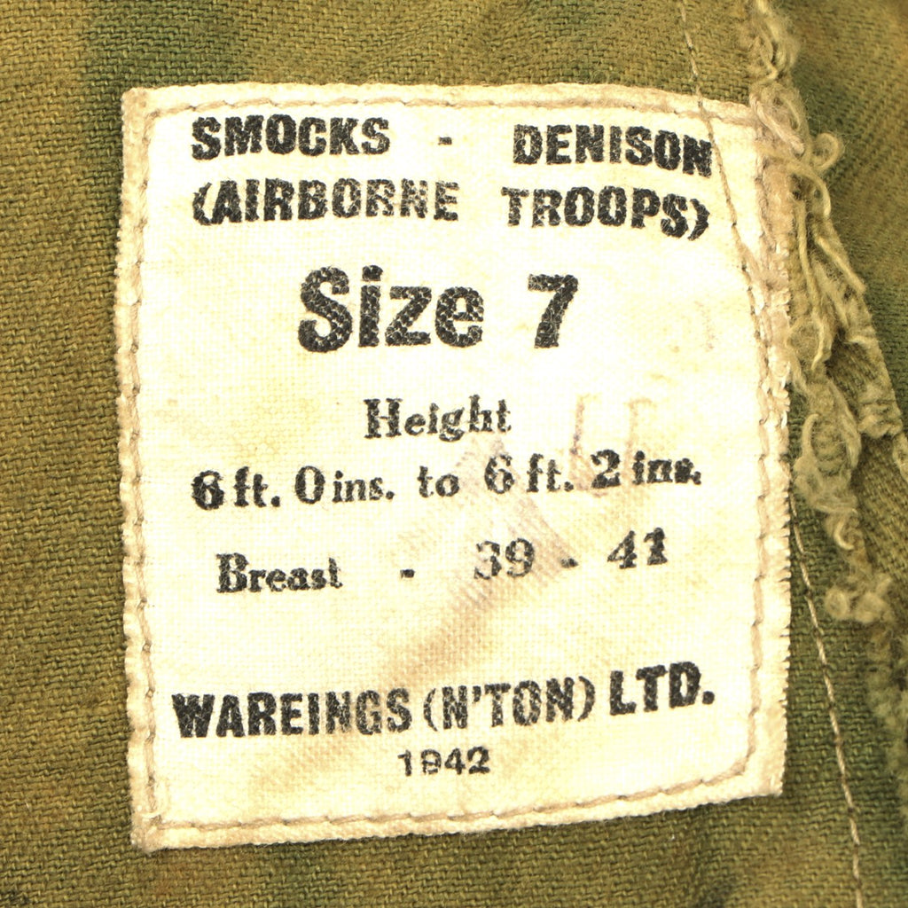 Original British WWII Parachute Regiment 1st Pattern Denison Smock - D ...