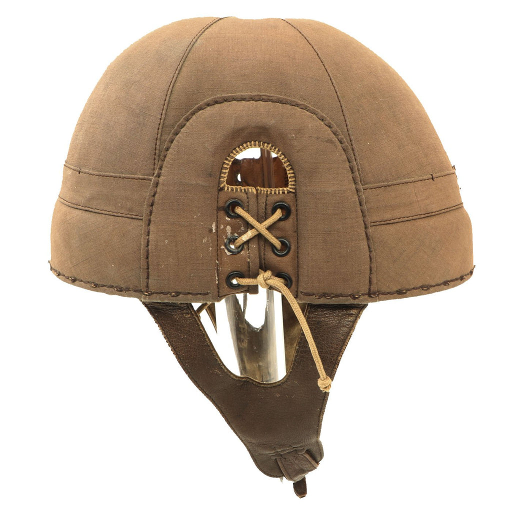 Original Japanese WWII Imperial Japanese Army Tanker Helmet with Marki ...