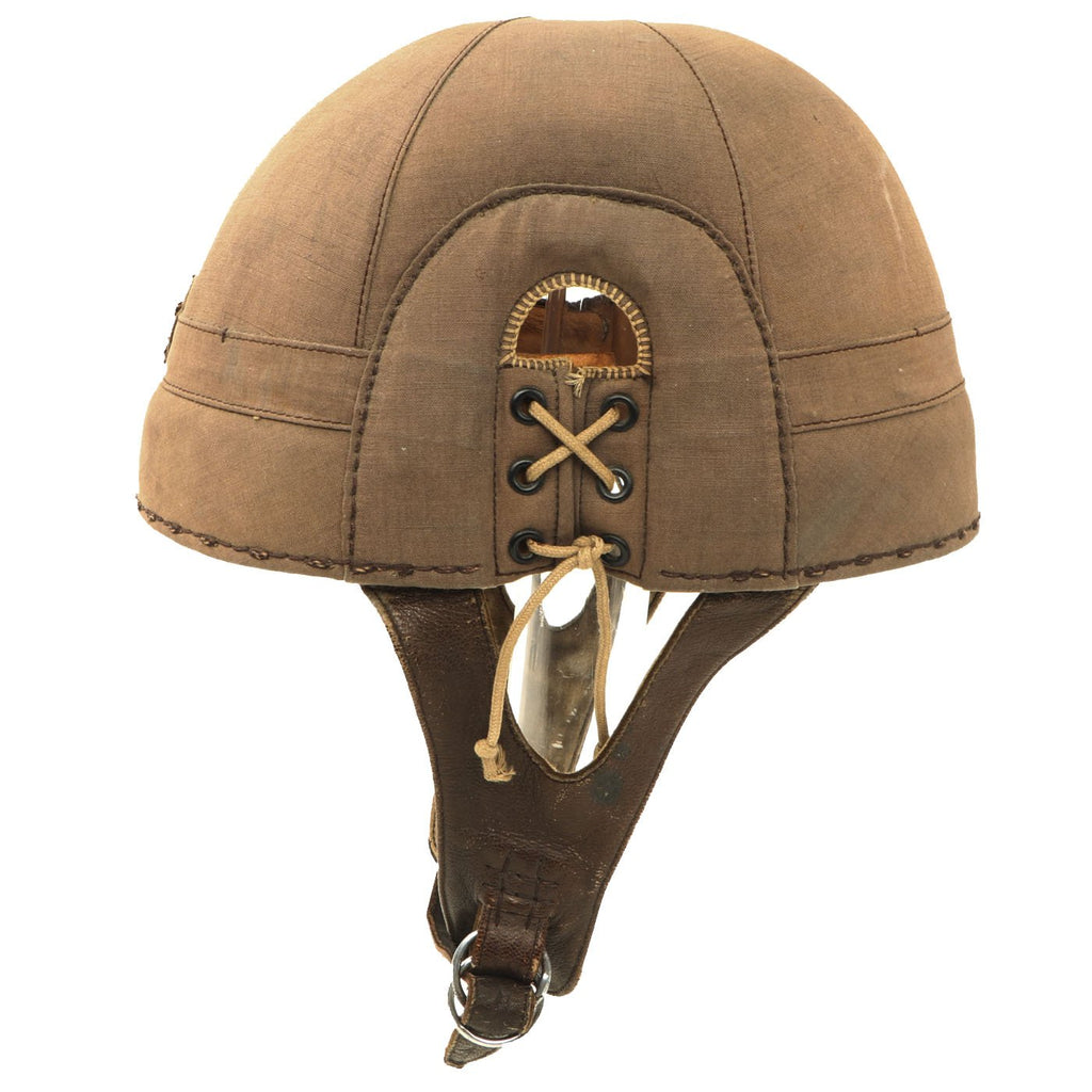 Original Japanese WWII Imperial Japanese Army Tanker Helmet with Marki ...