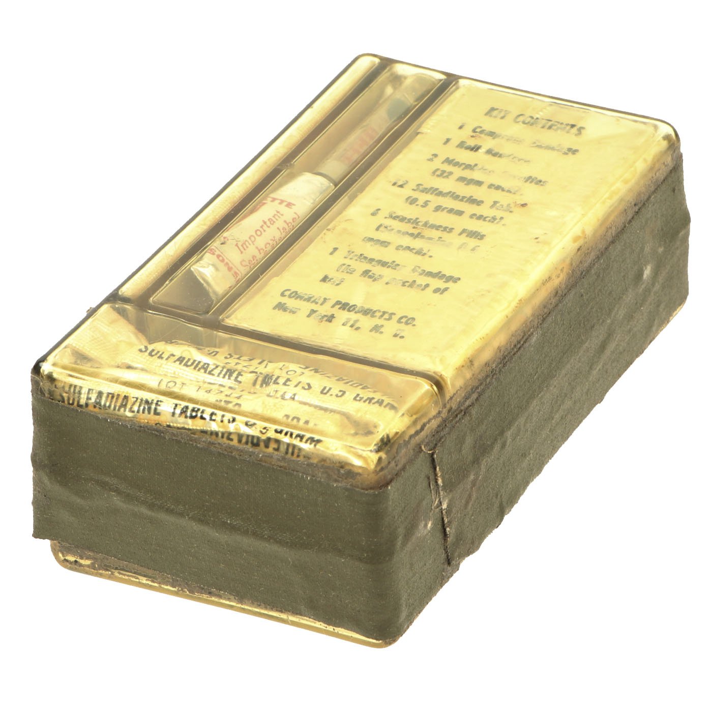 Original U.S. WWII Naval Aviator Survival Set with Complete USN Pilot ...