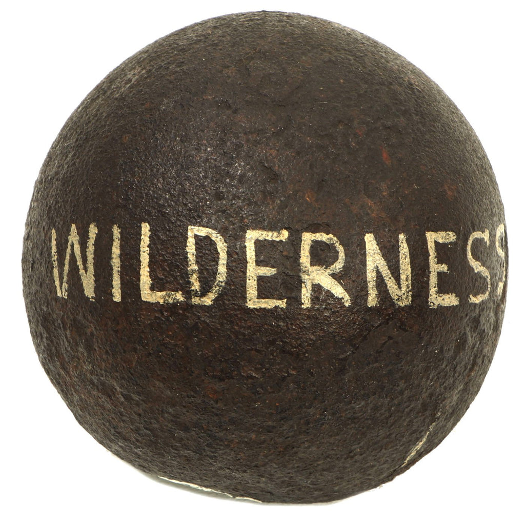 Original U.S. American Civil War 8lb Cannon Ball - Civl War Museum of ...