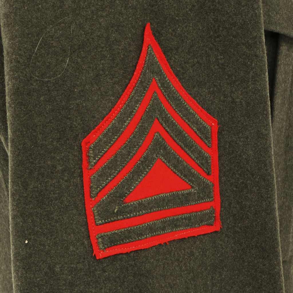 Original U.S. WWII USMC Named 4th Marine Aircraft Wing Uniform - Serge ...