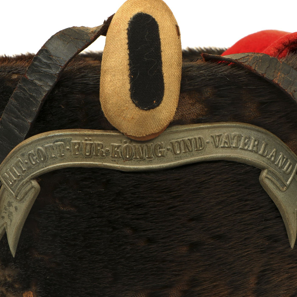 Original Imperial German WWI Era Prussian Hussars Light Cavalry Bearsk ...