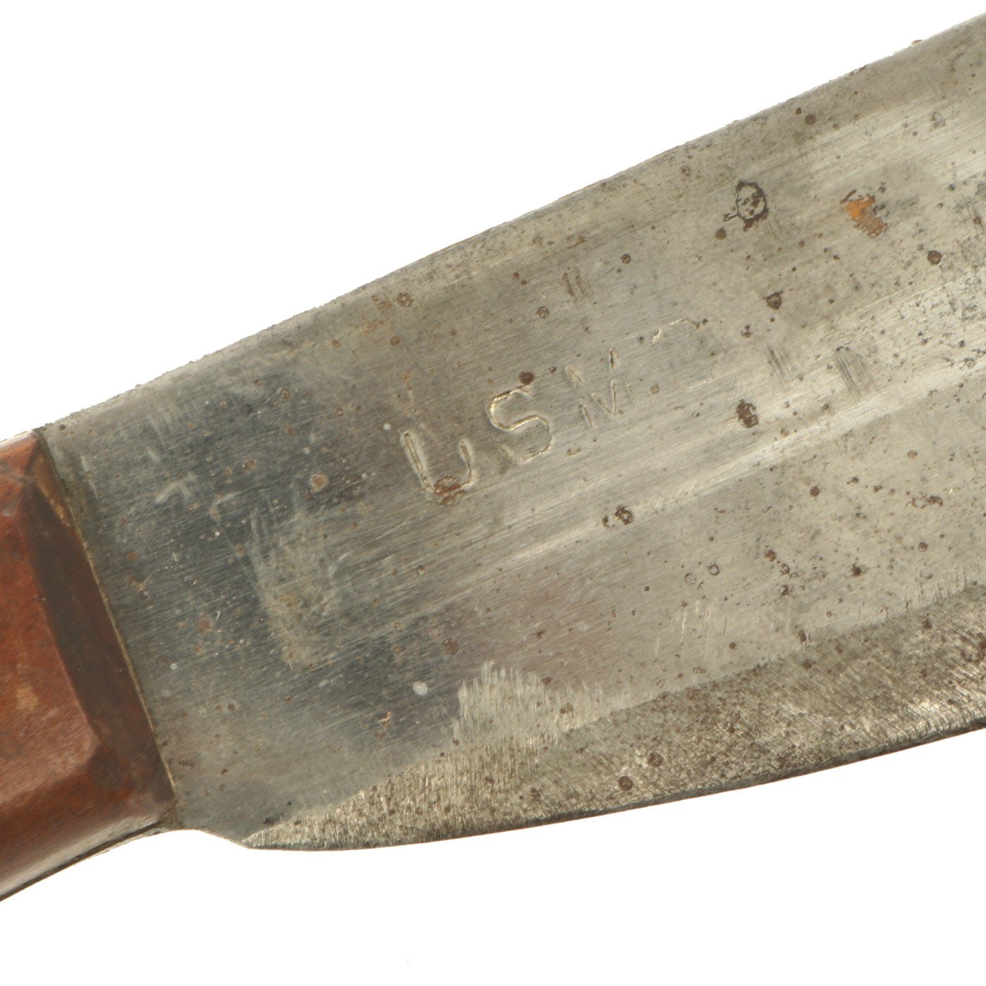 Original U.S. WWI & WWII USMC Square Tip Entrenching Machete by Collin ...