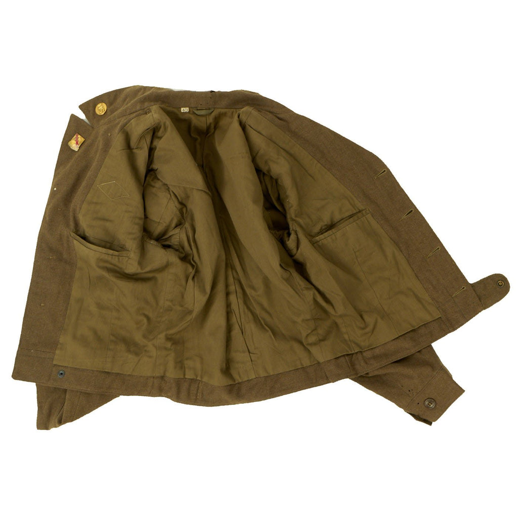 Original U.S. WWII 32nd Armored Regiment 106th Infantry Division Unifo ...