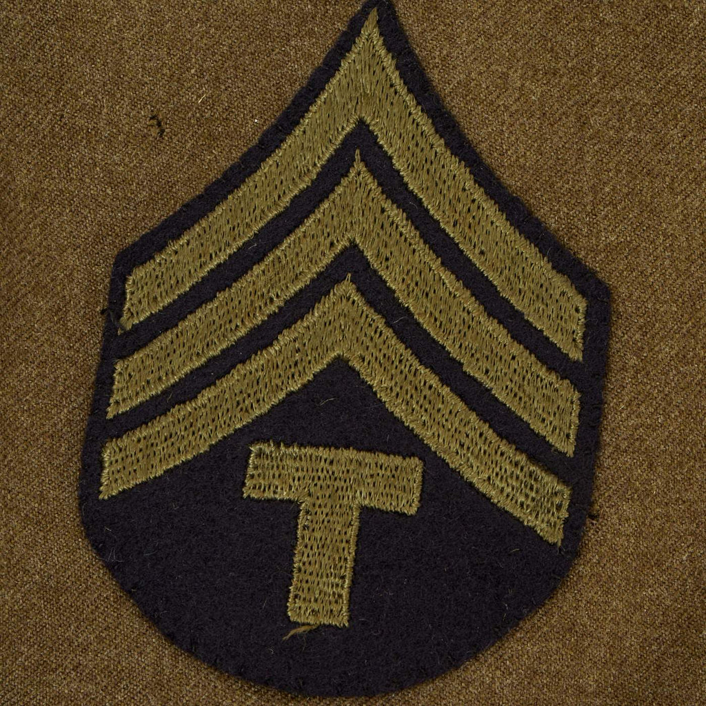 Original U.S. WWII 32nd Armored Regiment 106th Infantry Division Unifo ...