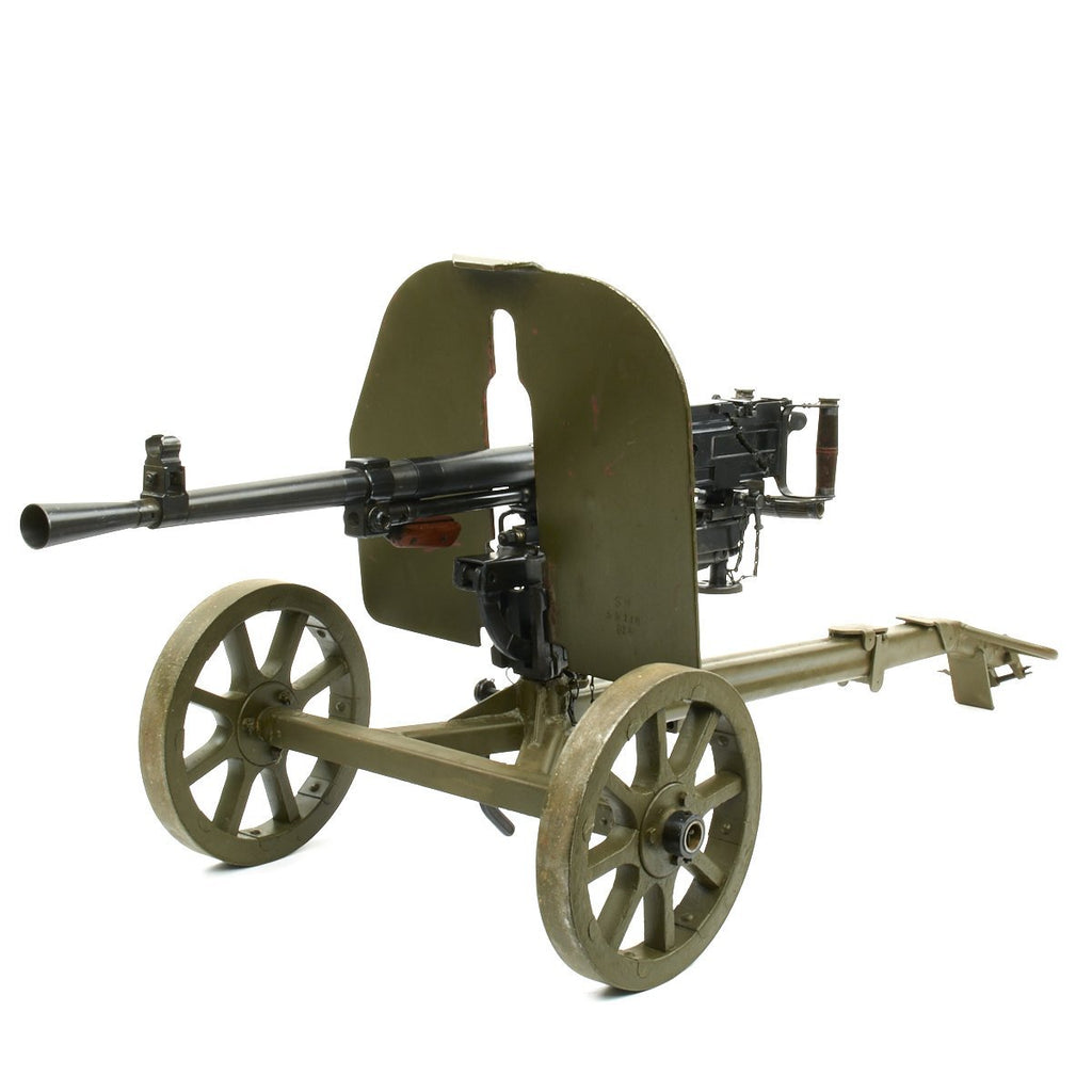 Original Soviet WWII SG-43 Goryunov Display Machine Gun with Wheeled M ...