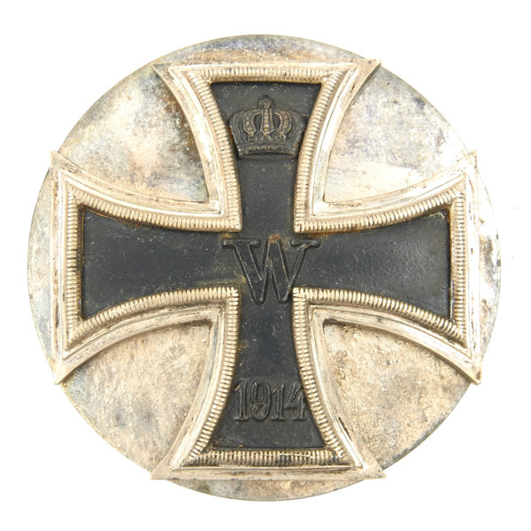 Original German WWI Prussian Vaulted Iron Cross First Class 1914 ...