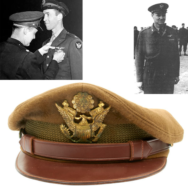 Original U.S. WWII USAAF Officer Crush Cap of Major-General Ramsay ...