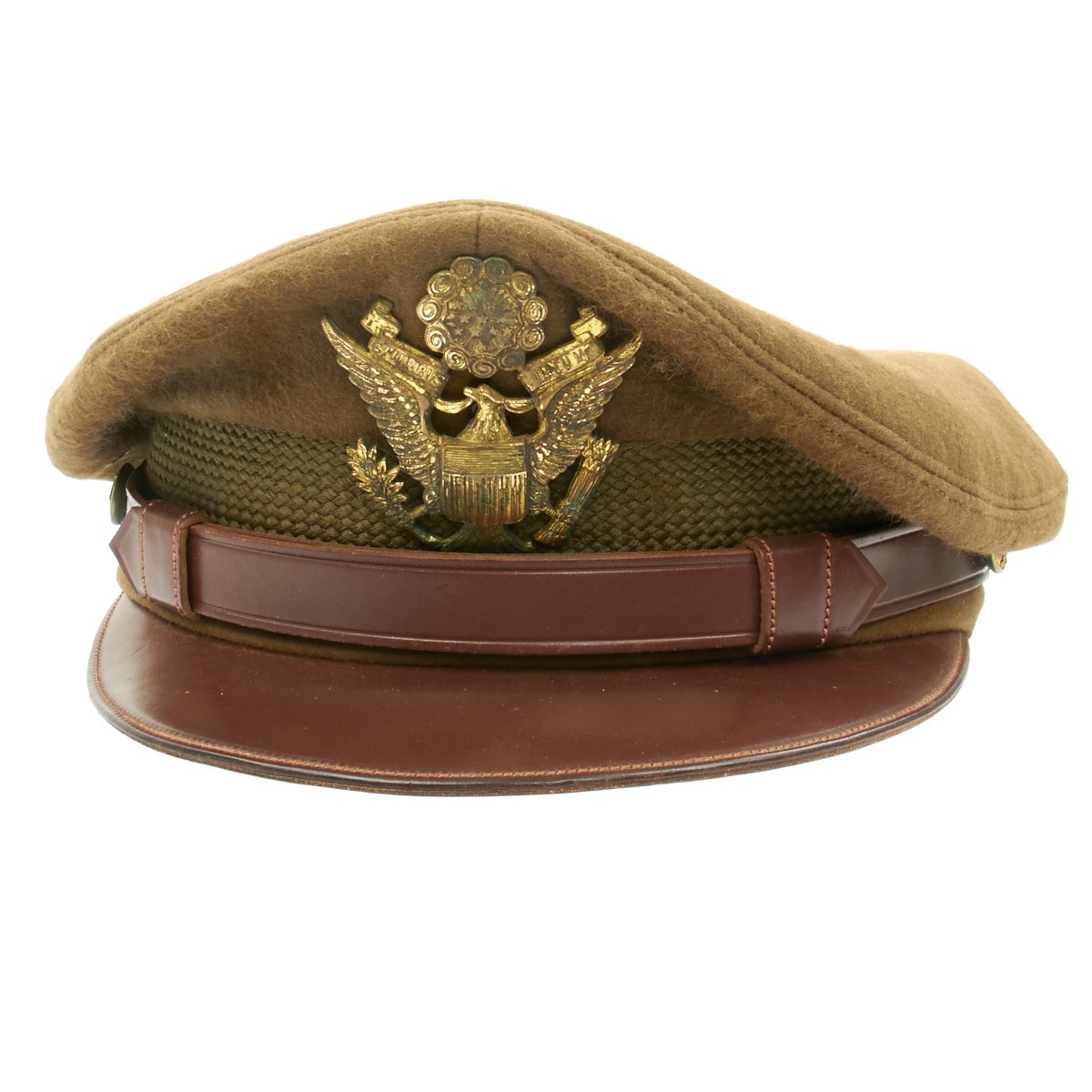 Original U.S. WWII USAAF Officer Crush Cap of Major-General Ramsay ...