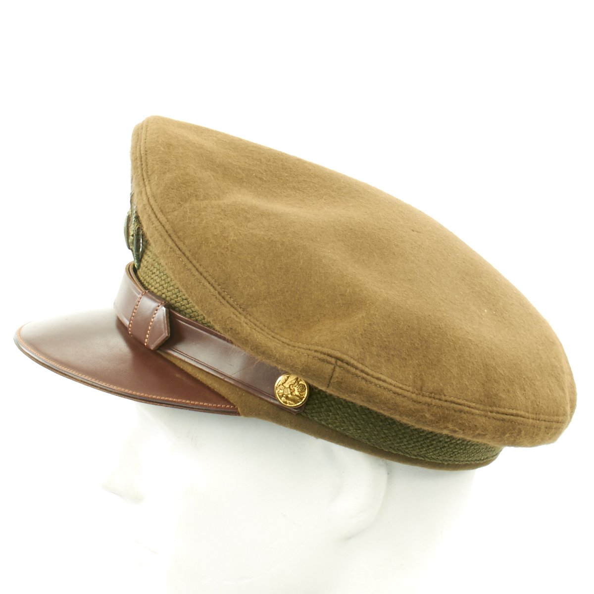 Original U.S. WWII USAAF Officer Crush Cap of Major-General Ramsay ...