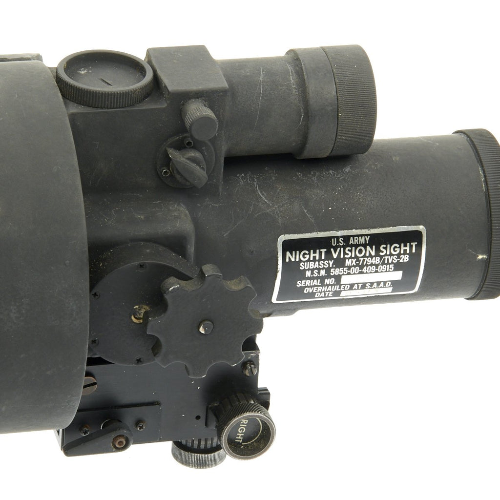 Original U.S. Army Vietnam Era AN/TVS-2B Starlight Night Vision Scope ...