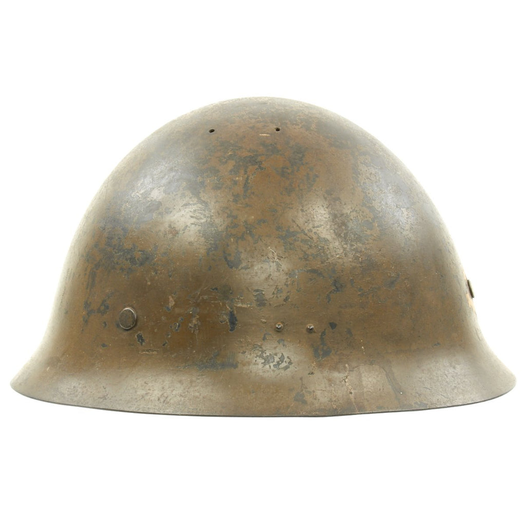 Original WWII Japanese Special Naval Landing Forces (SNLF) Helmet with ...