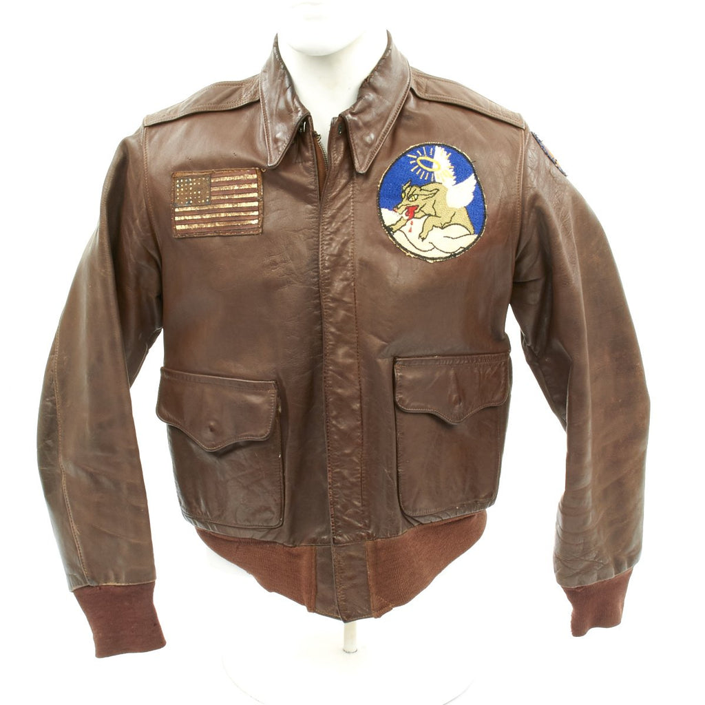 Original U.S. WWII P-51 Mustang Pilot 351st Fighter Squadron Hand ...