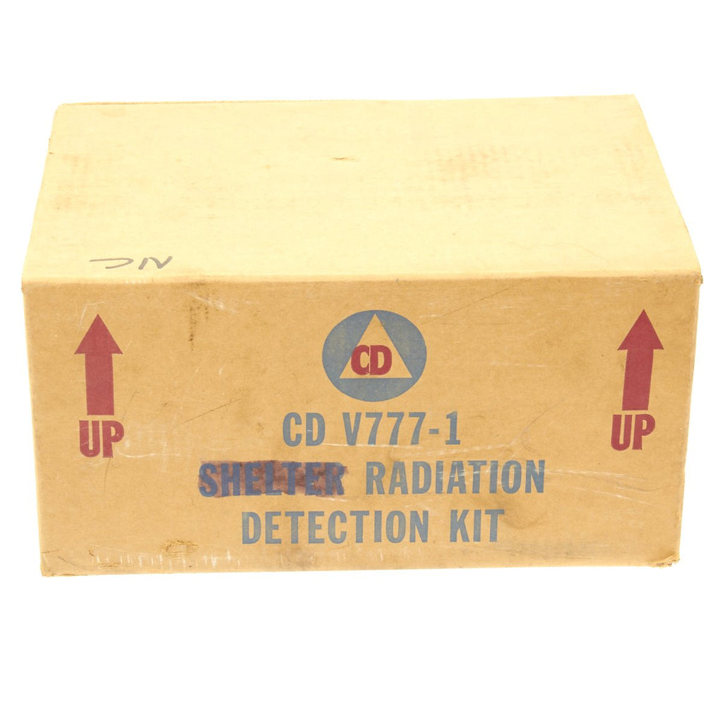 Original U.S. Cold War Civil Defense CD V-777-1 Shelter Radiation Kit ...
