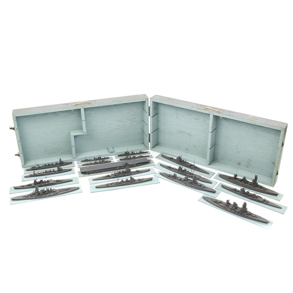 Original WWII U.S. Navy Miniature Teacher Models of Japanese Navy Flee ...