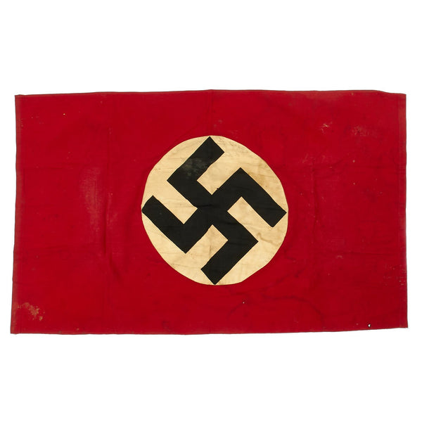 Original German WWII Wehrmacht Heer Army Camp Flag - 34" x 21 ...