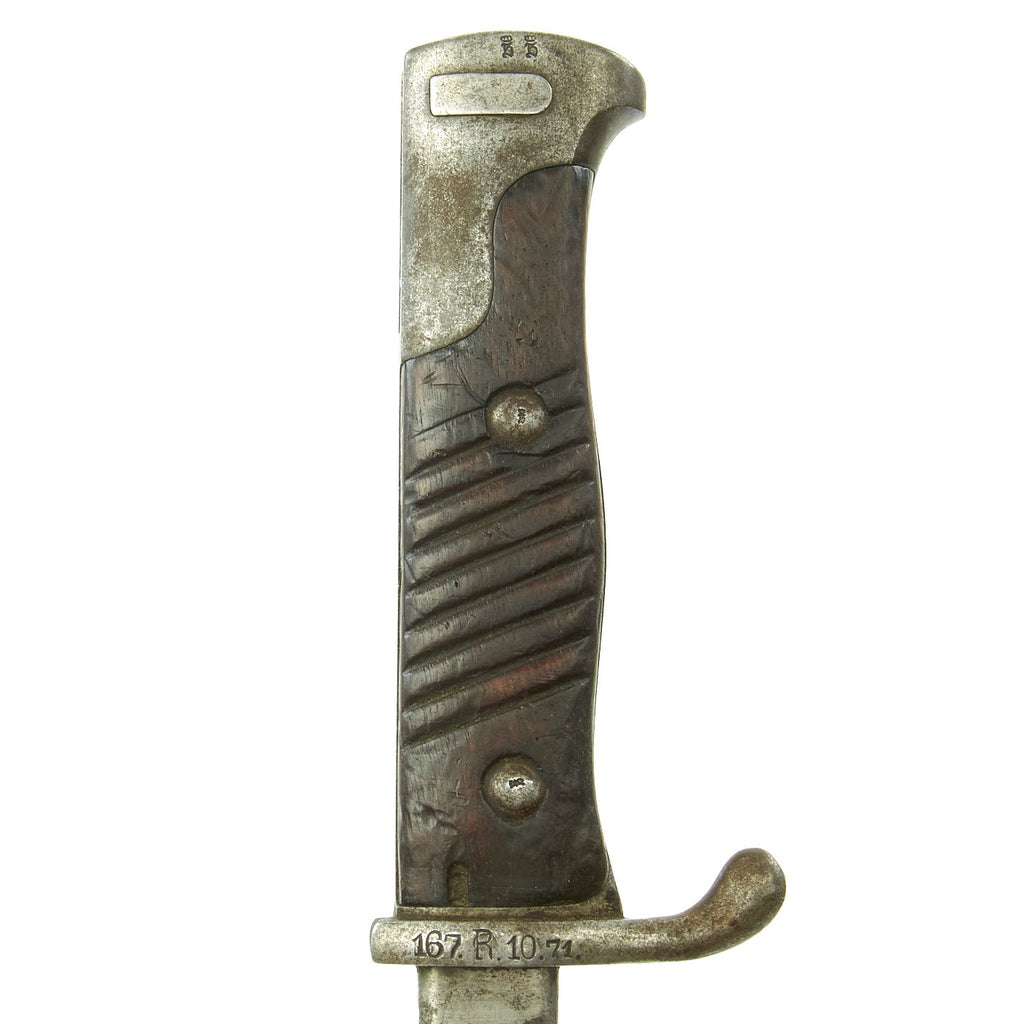 Original German WWI M1898 n/A GEW 98 Bayonet by Simson & Co. dated 190 ...