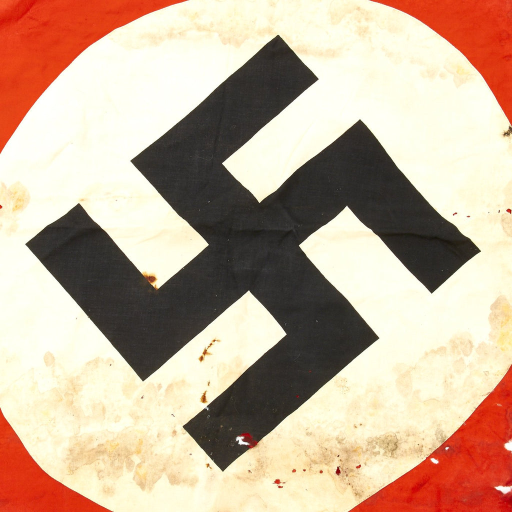 Original German WWII Battlefield Pickup Tank Identification Flag - 36 ...