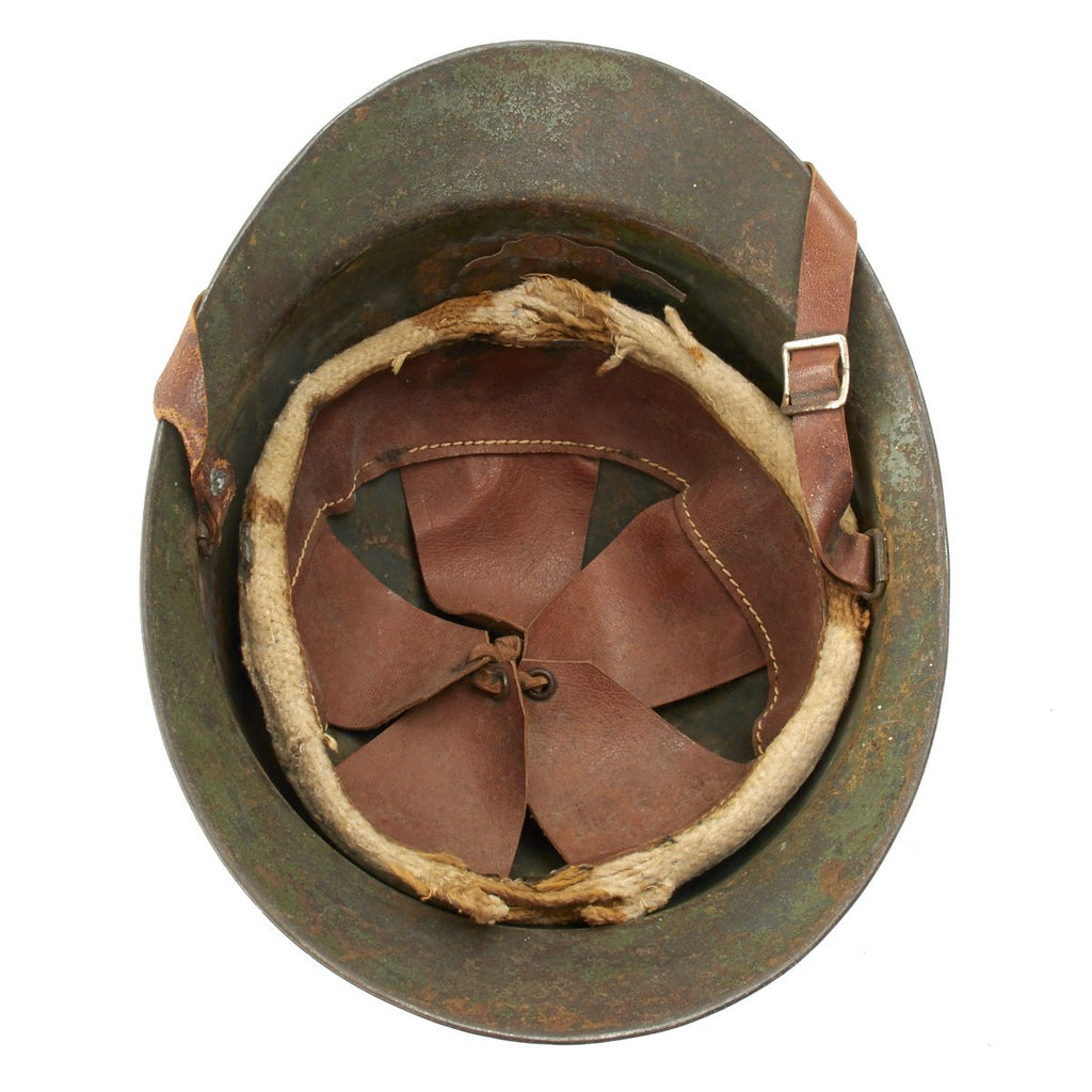 Original Italian WWI Medic French Made M1916 Adrian Helmet ...