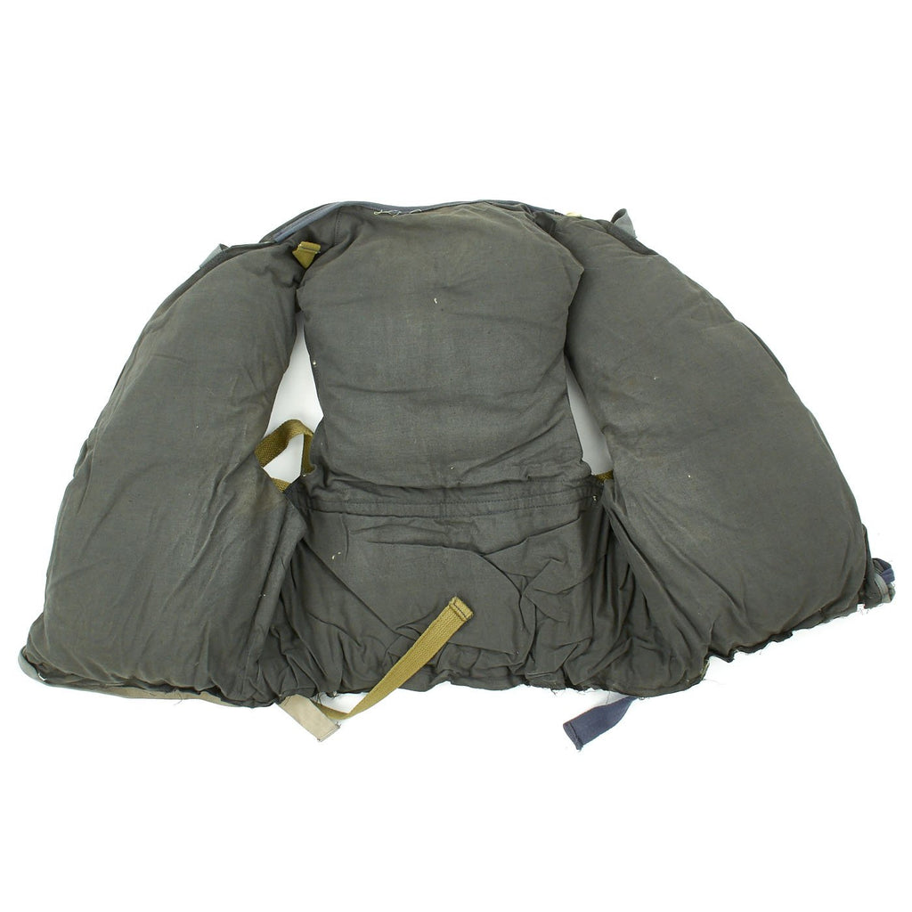 Original U.S. WWII USMC Model No.2 Kapok-Style Life Preserver Vest by ...