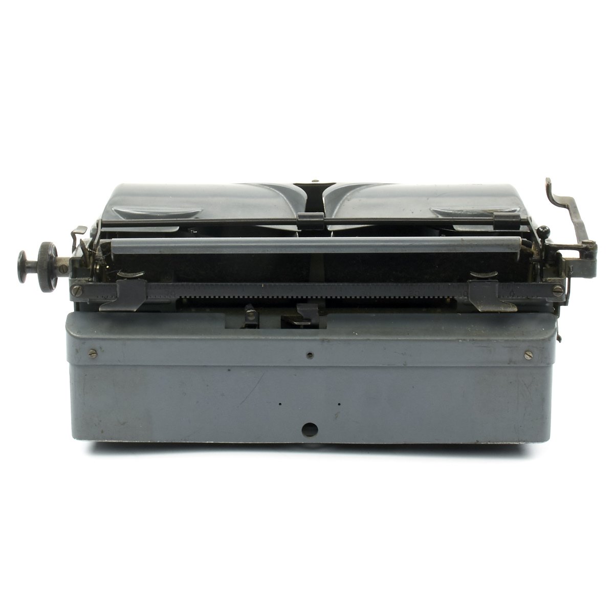Original German WWII Rare SS Typewriter in Transit Chest by Olympia Bü ...