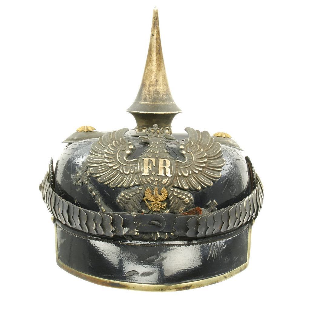 Original WWI Imperial German Prussian Dragoon Officer M1897 Pickelhaub ...