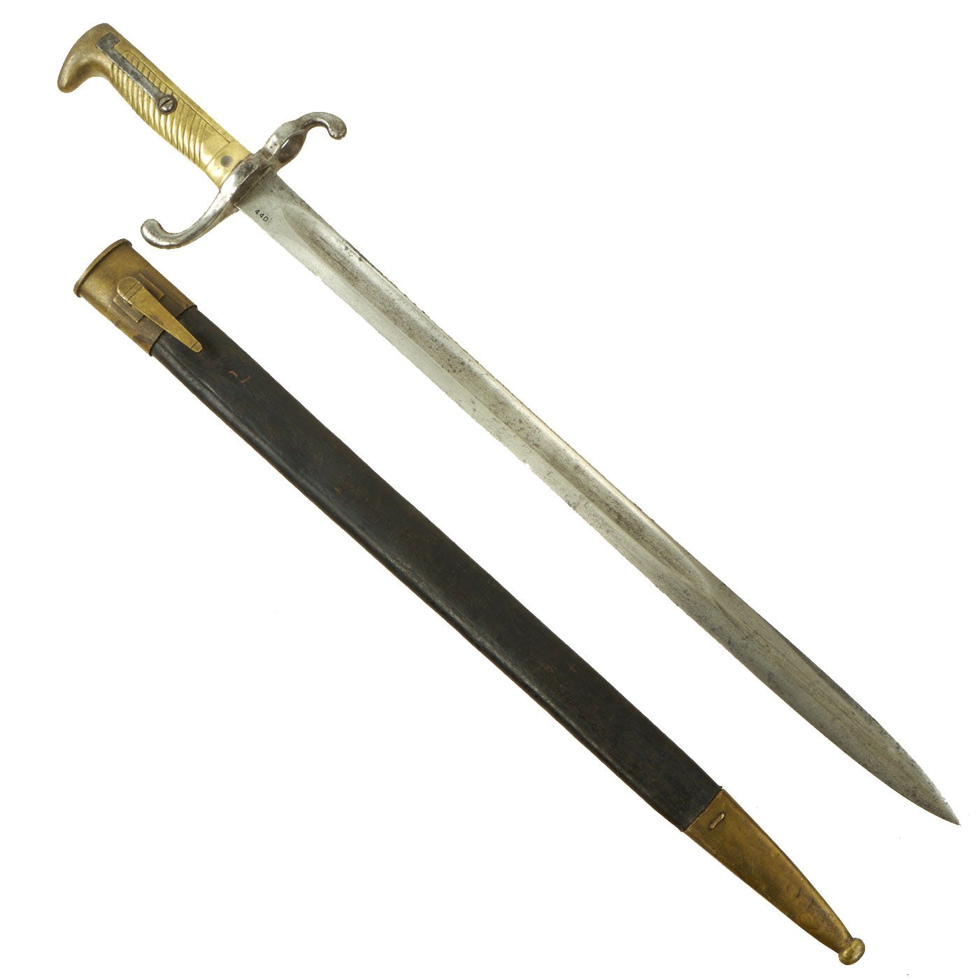 Original German Mauser Model 1871 Rifle Bayonet by Alex. Coppel dated ...