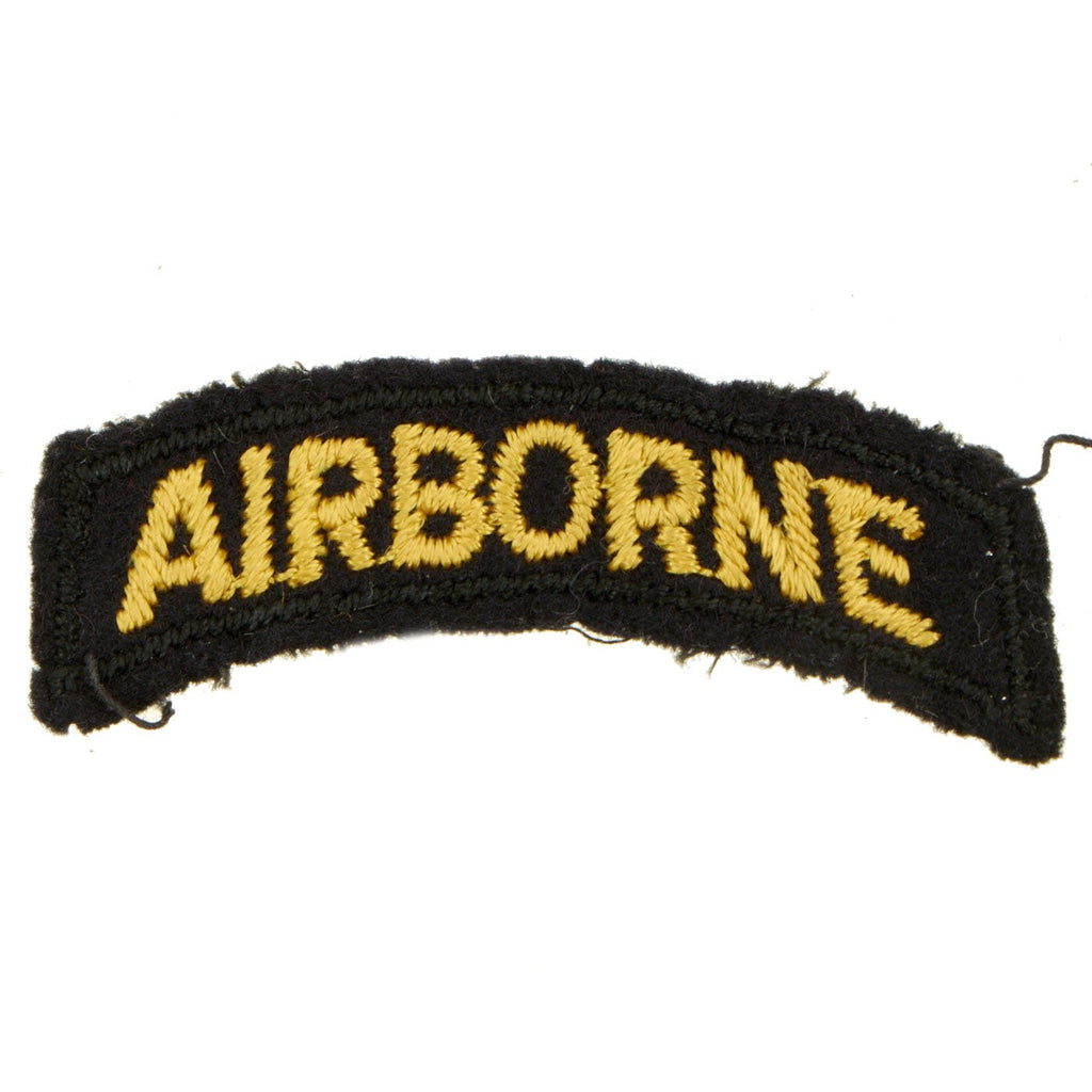 Original U.S. WWII Rare English Made 101st Airborne Division Patch wit ...