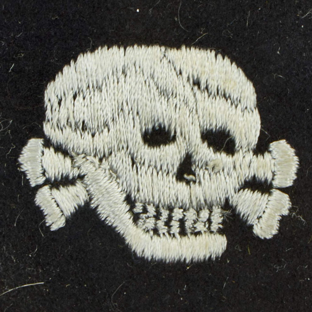 Original German WWII Unissued 3rd SS Panzer Division Death's Head Tote ...