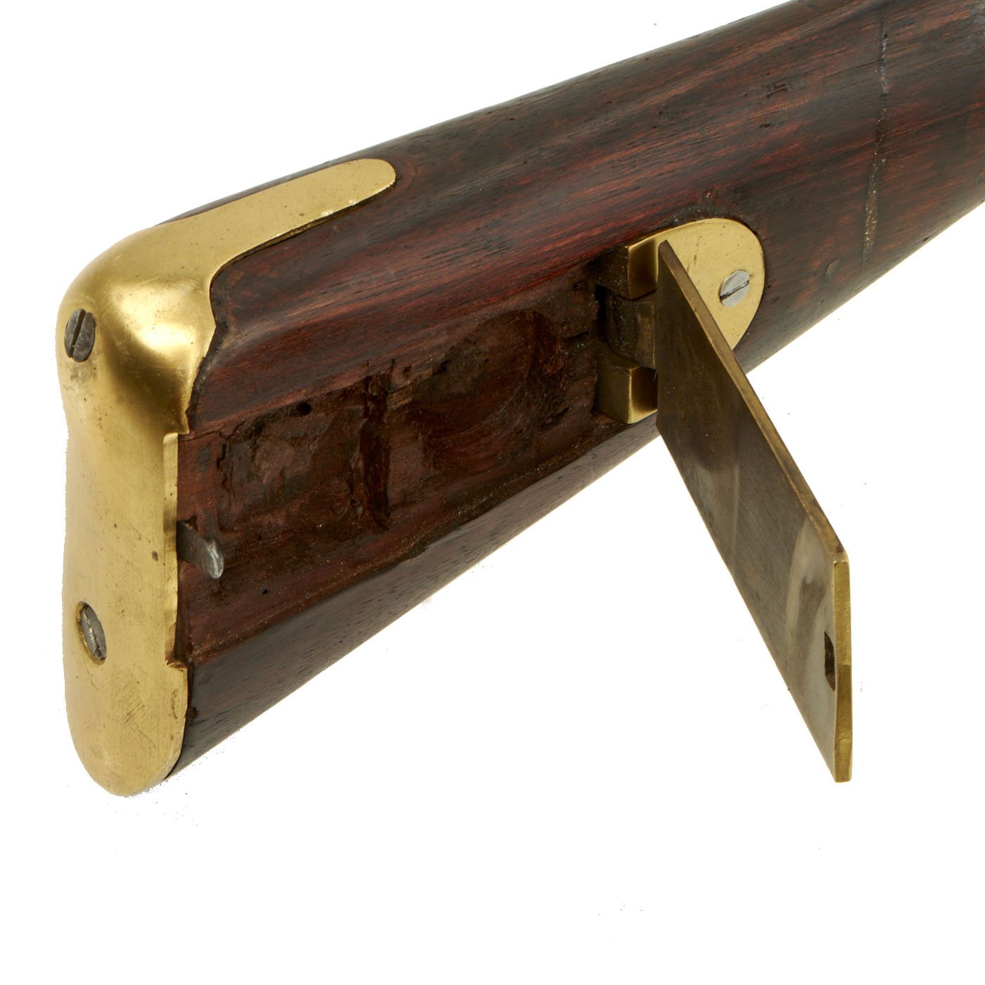 Original British P-1847 Tower Marked 2nd Side Action Pattern Brunswick ...