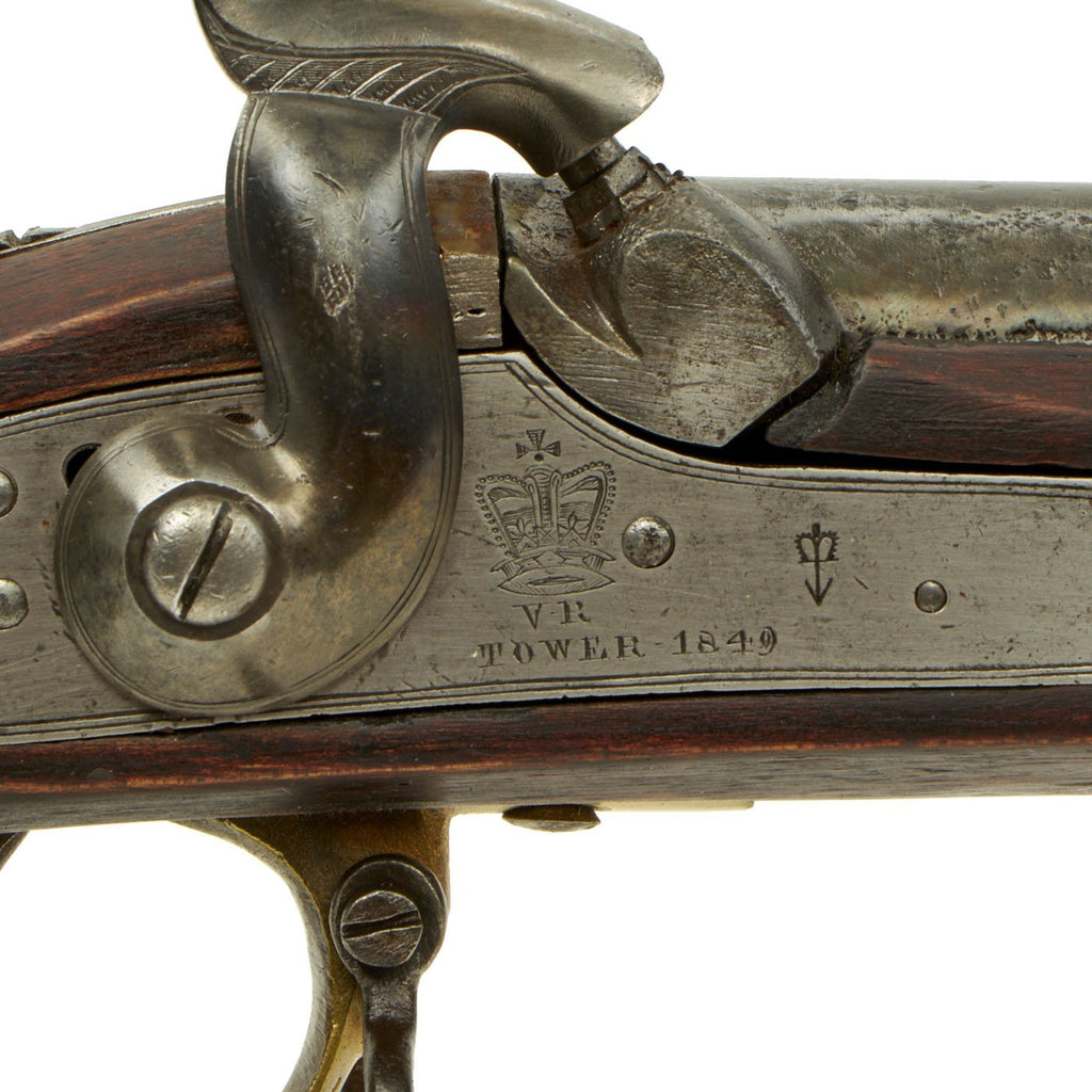 Original British P-1847 Tower Marked 2nd Side Action Pattern Brunswick ...