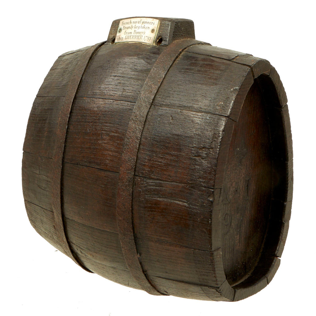 Original Napoleonic Naval Gunner’s Water Keg Captured from French Ship ...