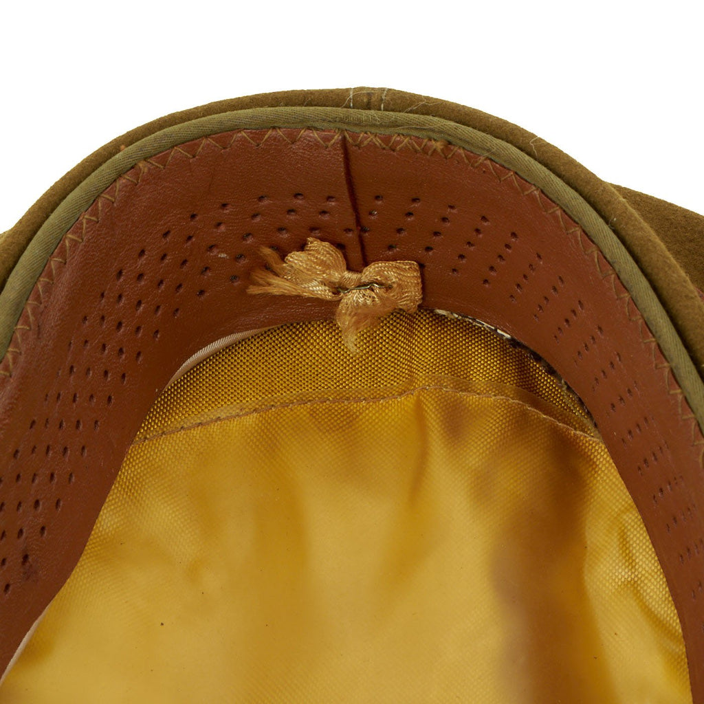 Original U.S. WWII USAAF Pilot Crush Cap with ANB-H-1 Receivers Headse ...