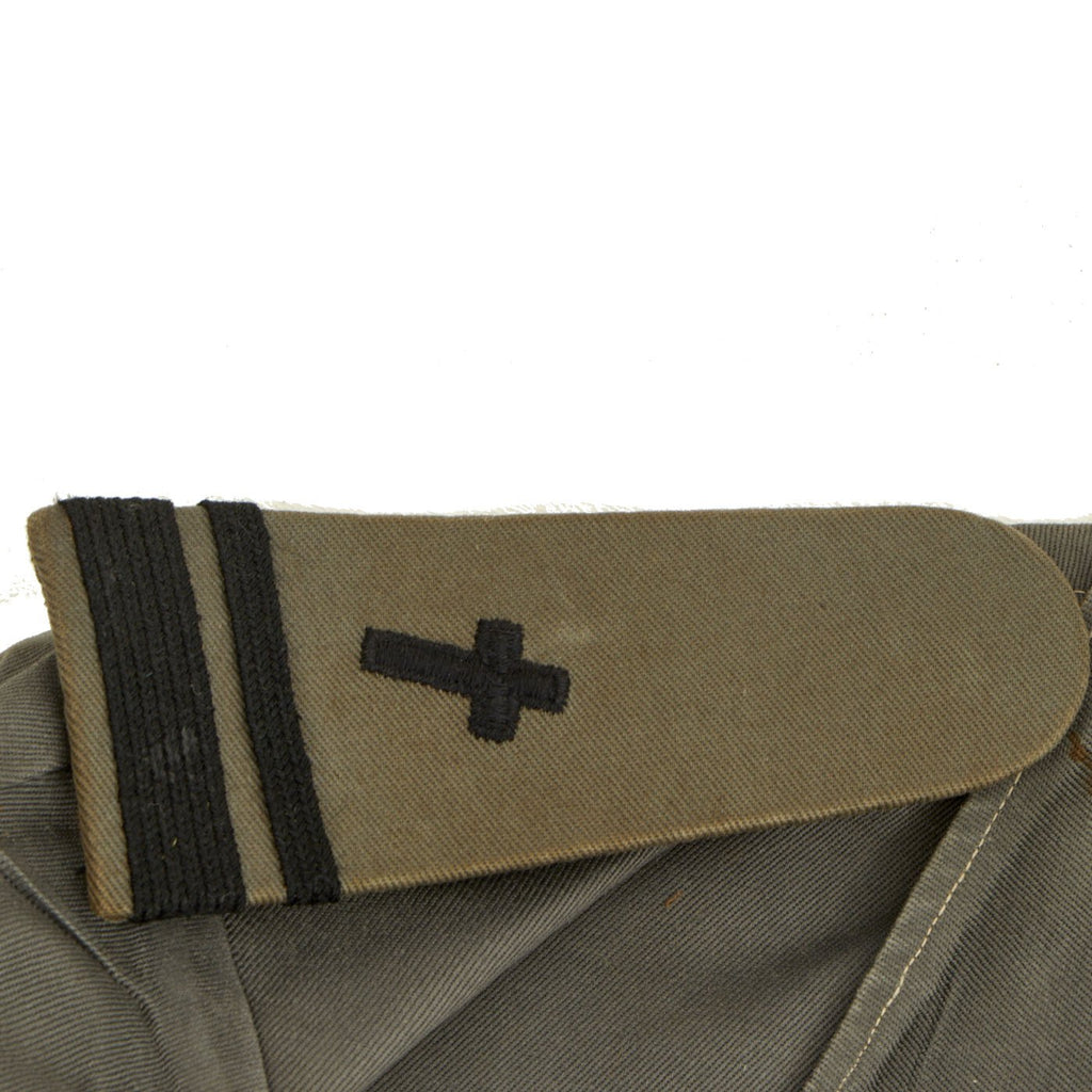 Original U.S. WWII Named Navy Chaplain Officer Grey Uniform Set - Coat ...