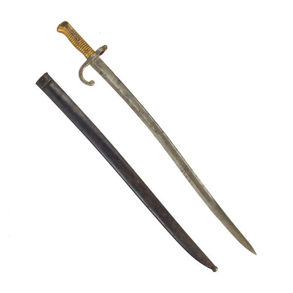 Original French M1866 Chassepot Saber Bayonet by Mutzig Arsenal with S ...