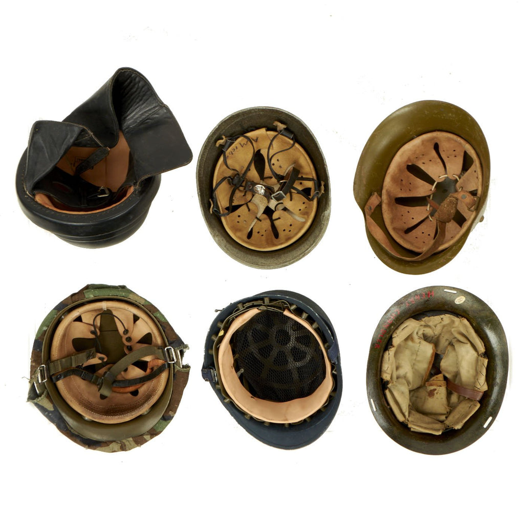 Original Cold War Military Helmet Lot - Set of 6 – International ...